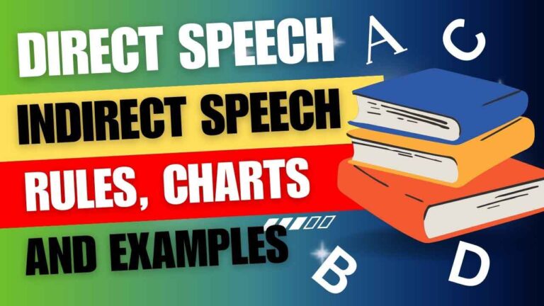Direct and Indirect Speech: Rules, Charts, and 100+ Examples