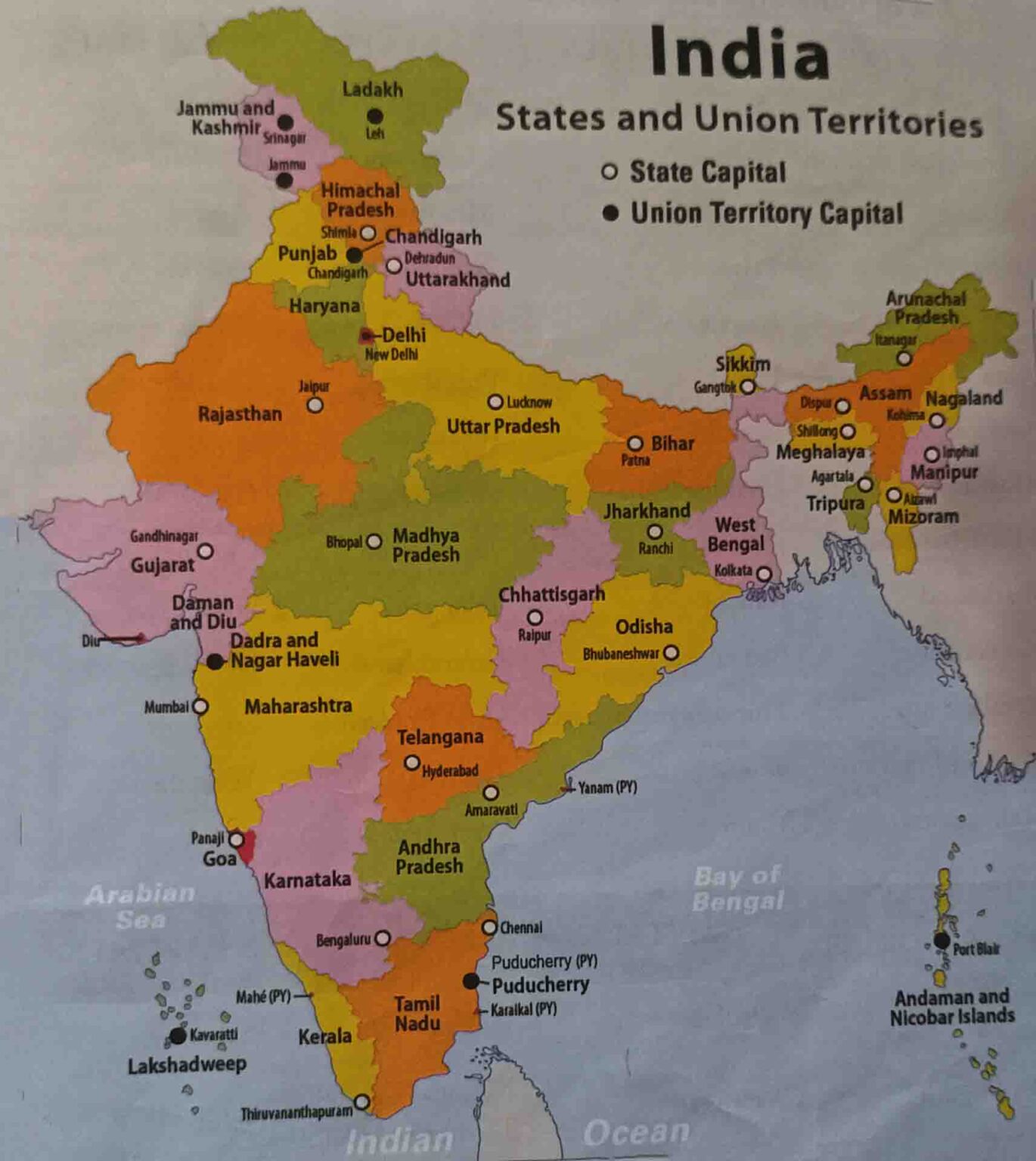 Indian States 2024